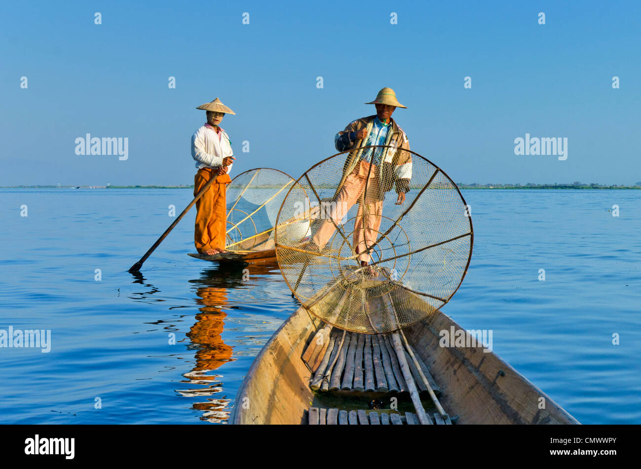 Traditional inle lake fishing hi-res stock photography and images - Alamy