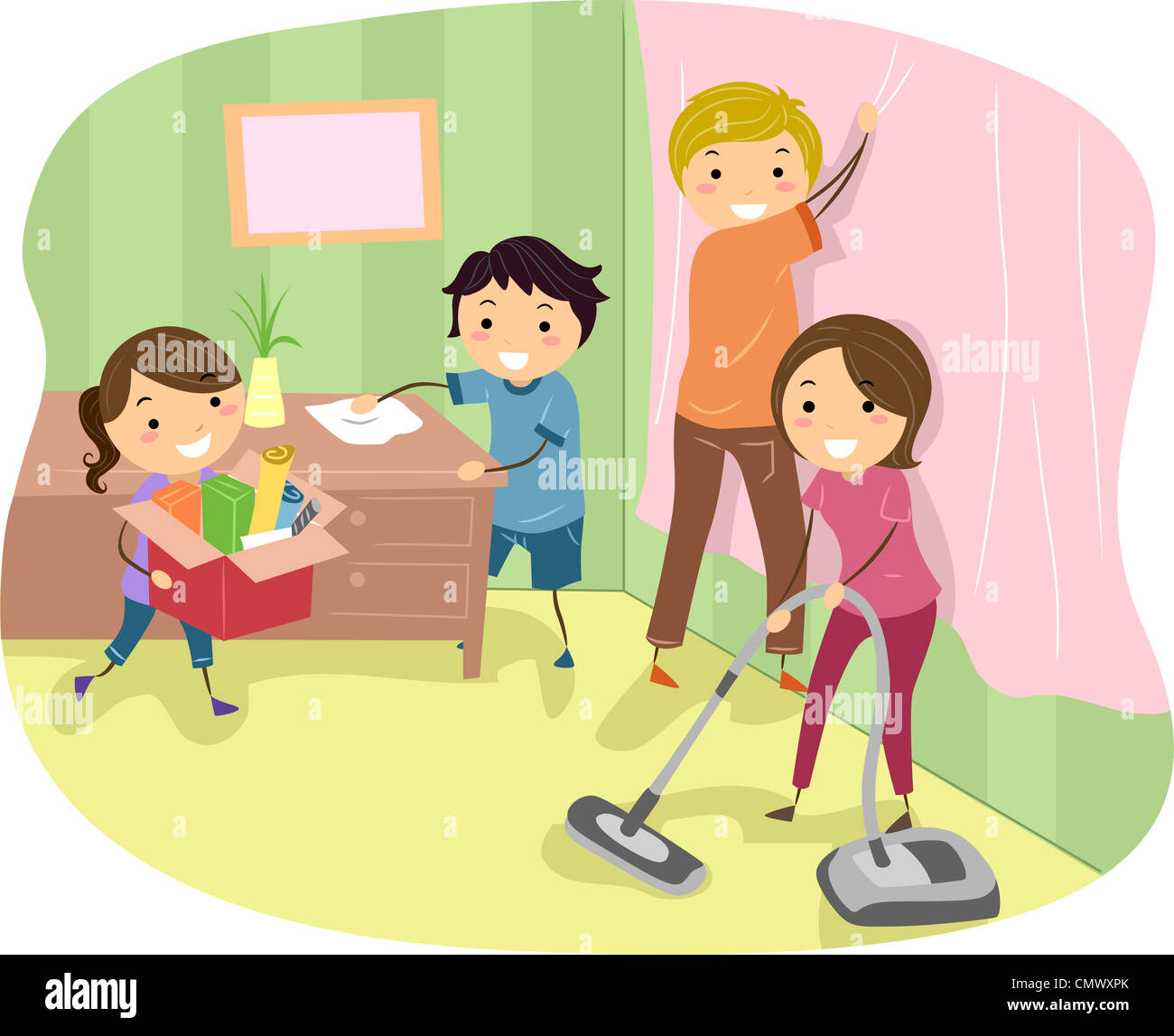 Family Helping Others Clipart