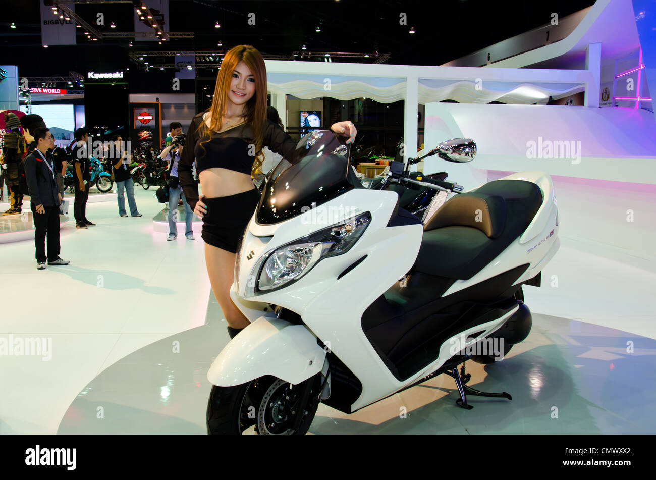 Suzuki Motorcycle with unidentified model on display at The 33th ...