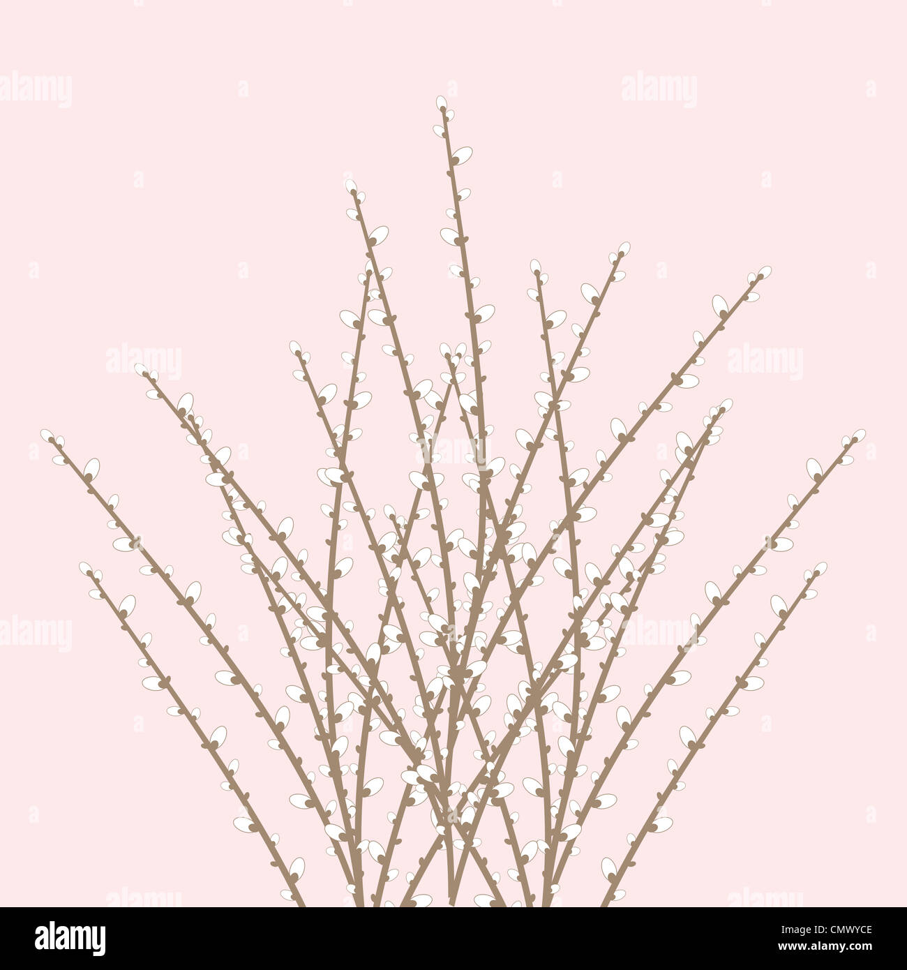 Stylized willow art hi-res stock photography and images - Alamy