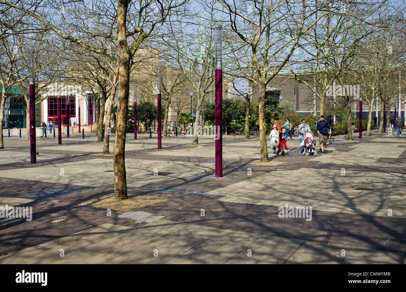 Town centre buildings hi-res stock photography and images - Alamy