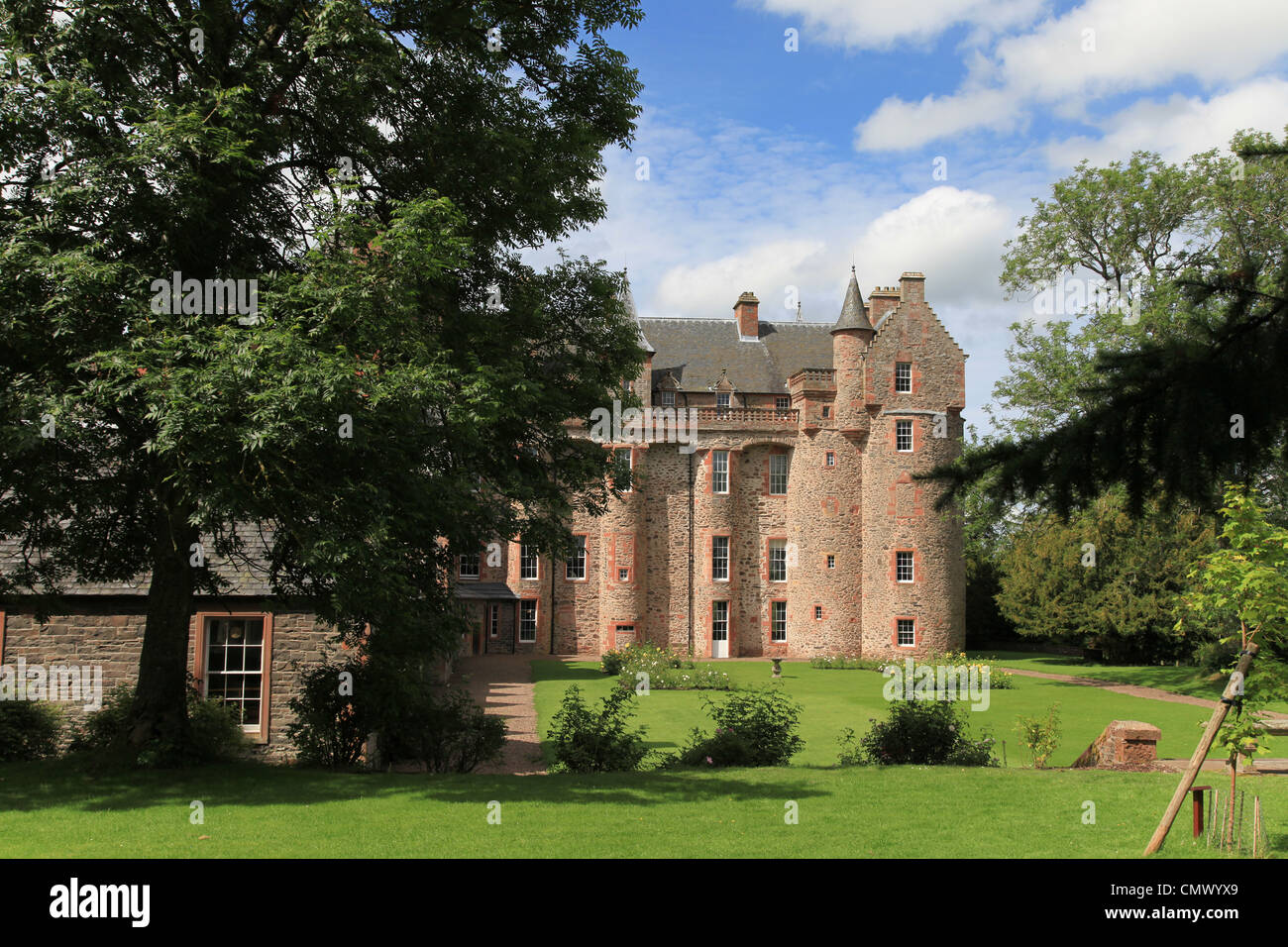 Thirlestane Castle in the Scottish Borders Stock Photo - Alamy