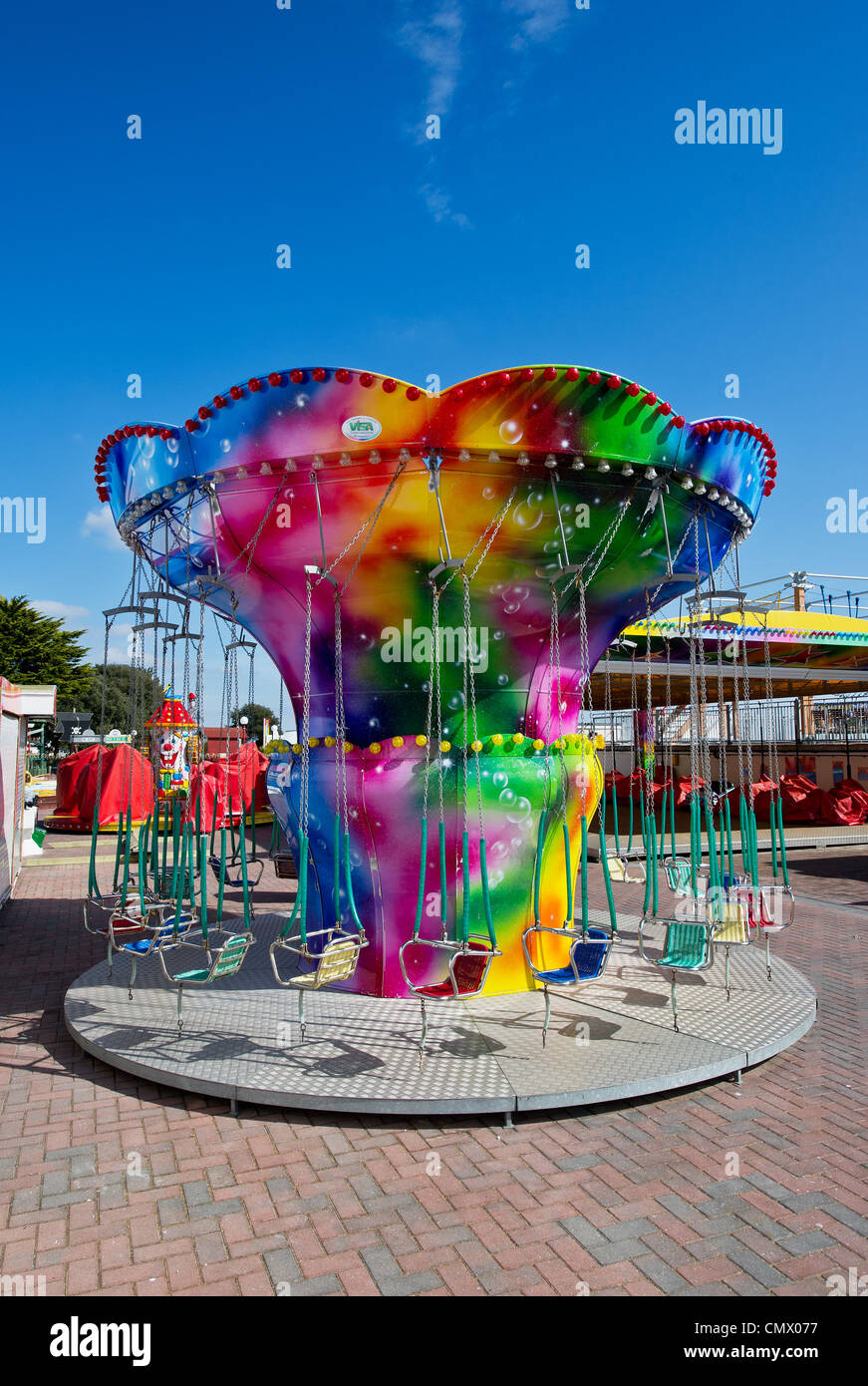 Empty fairground hi-res stock photography and images - Alamy