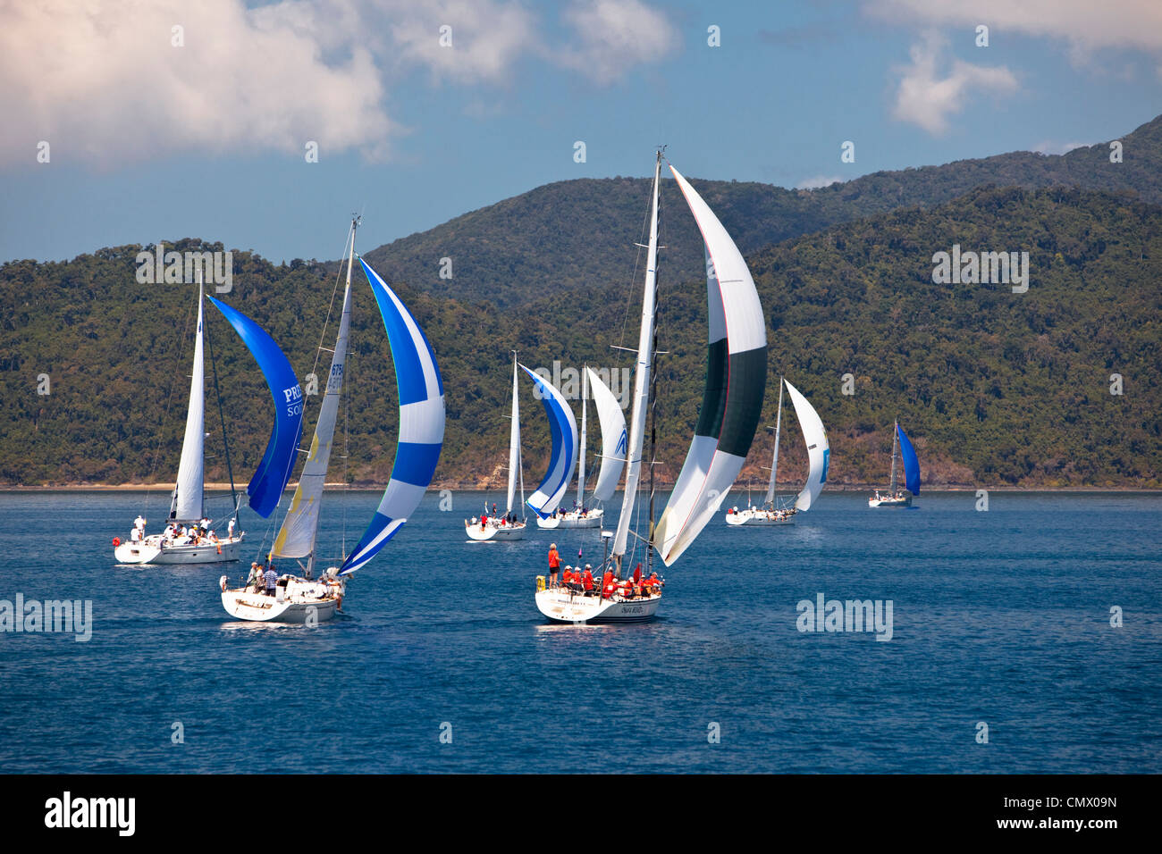 Ocean racing yachts hi-res stock photography and images - Alamy