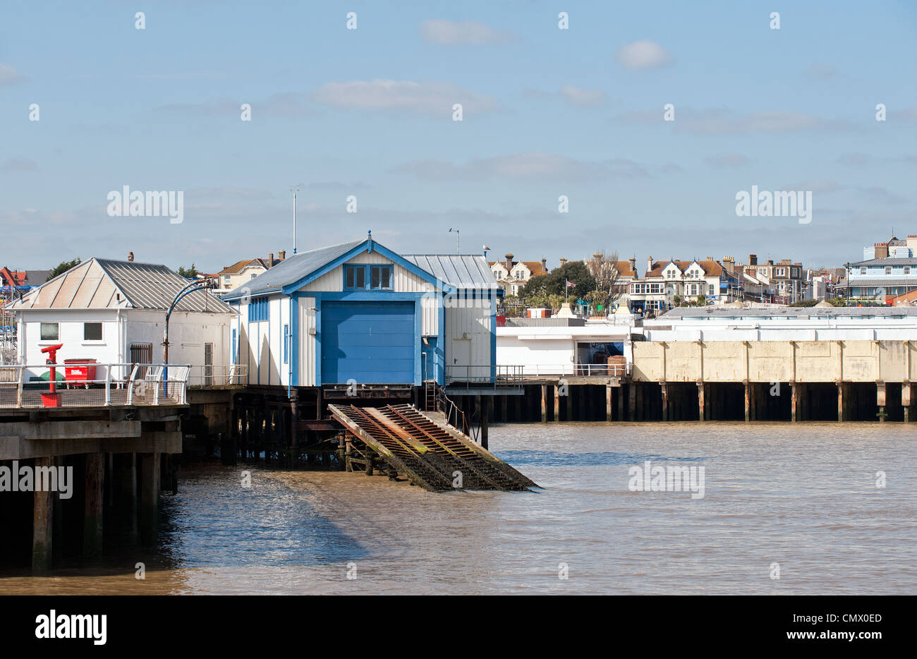 Clacton Lifeboat station in Clacton Stock Photo - Alamy