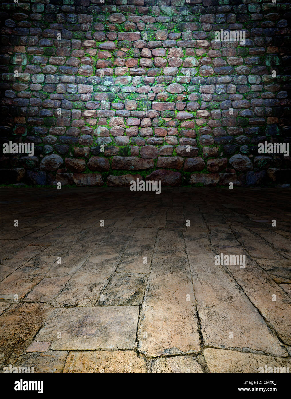 Rustic stone floor hi-res stock photography and images - Alamy