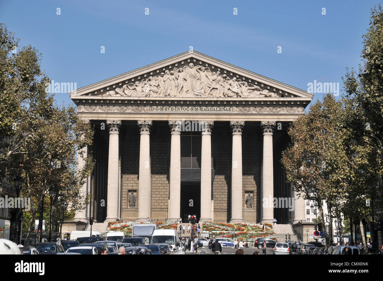 Madeleine church Paris France Stock Photo - Alamy