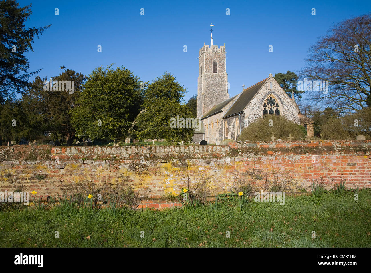 Parish church of st saint john the baptist hi-res stock photography and ...