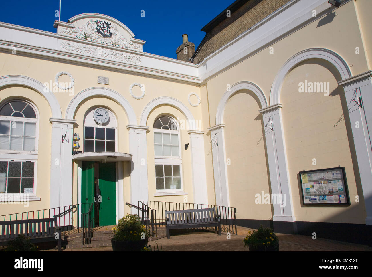 The Market Hall, Saxmundham, Suffolk, England Stock Photo - Alamy