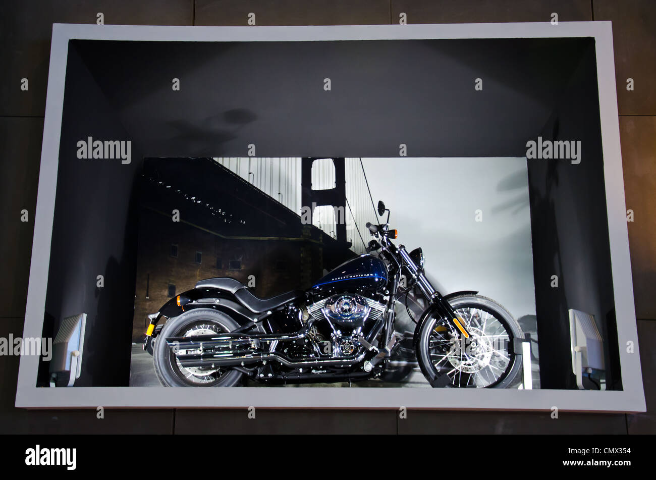Harley-Davidson on display at The 33th Bangkok International Motor Show ...