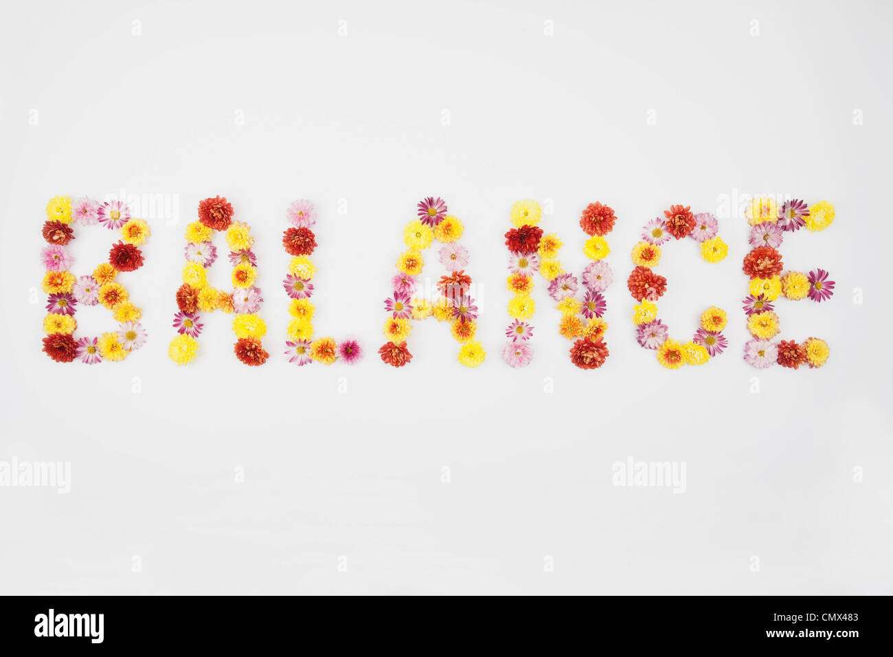 Word of flowers Cut Out Stock Images & Pictures - Alamy