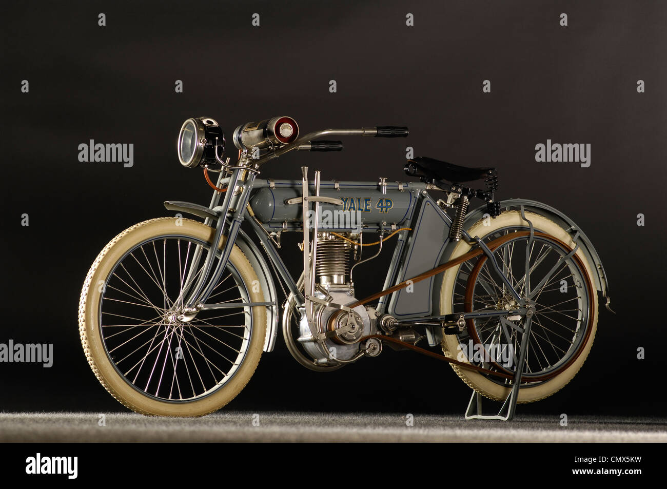 1912 Yale 4hp motorcycle Stock Photo - Alamy