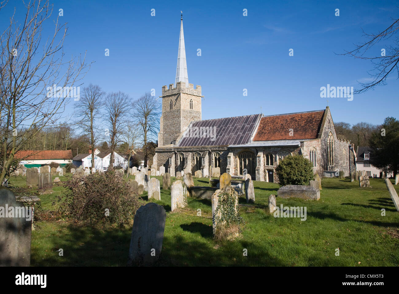 Parish Church Saint Peter village Yoxford, Suffolk, England Stock Photo ...