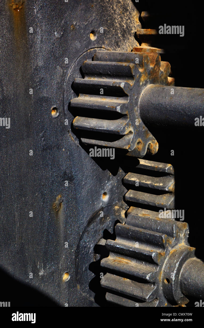 Cogs in a machine Stock Photo - Alamy