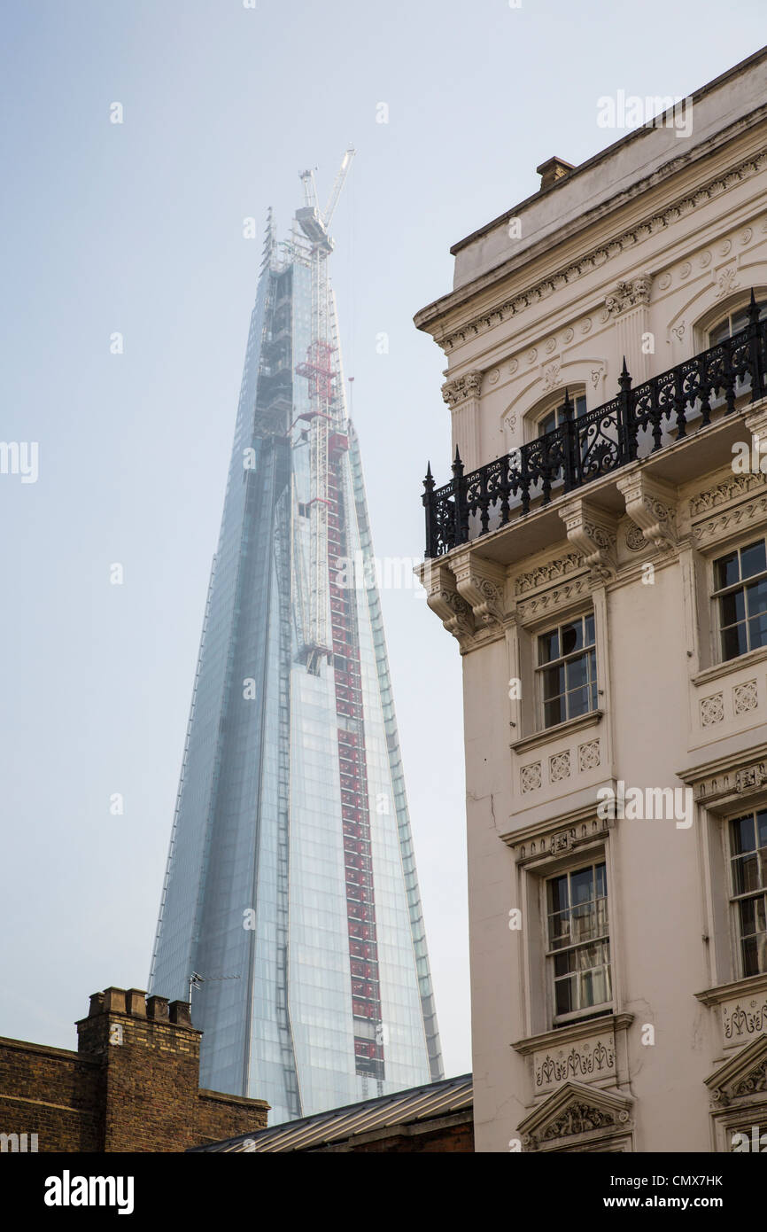 the Shard viewed from Borough High Street Stock Photo - Alamy