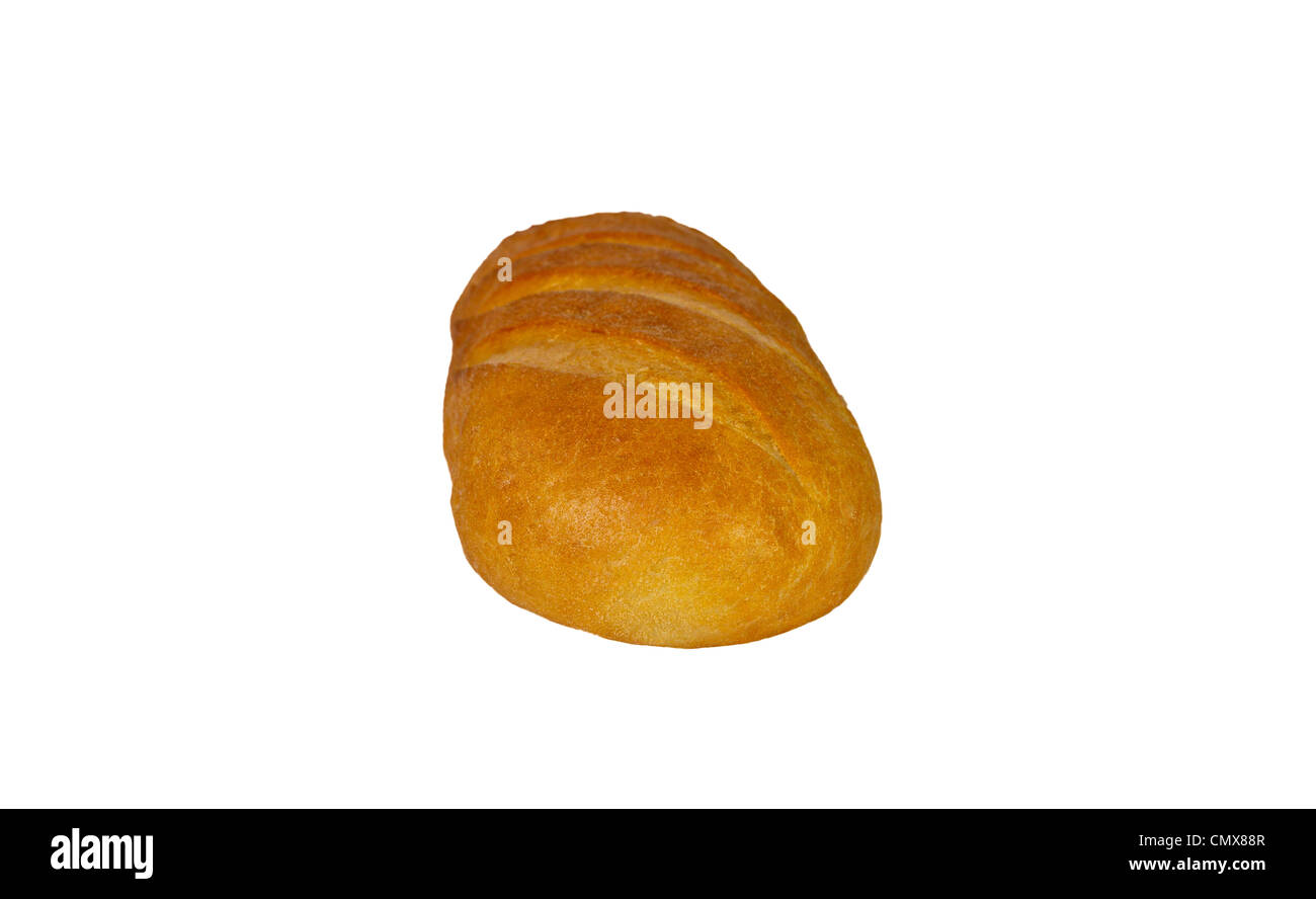 a long loaf of the soft baked white tommy Stock Photo - Alamy