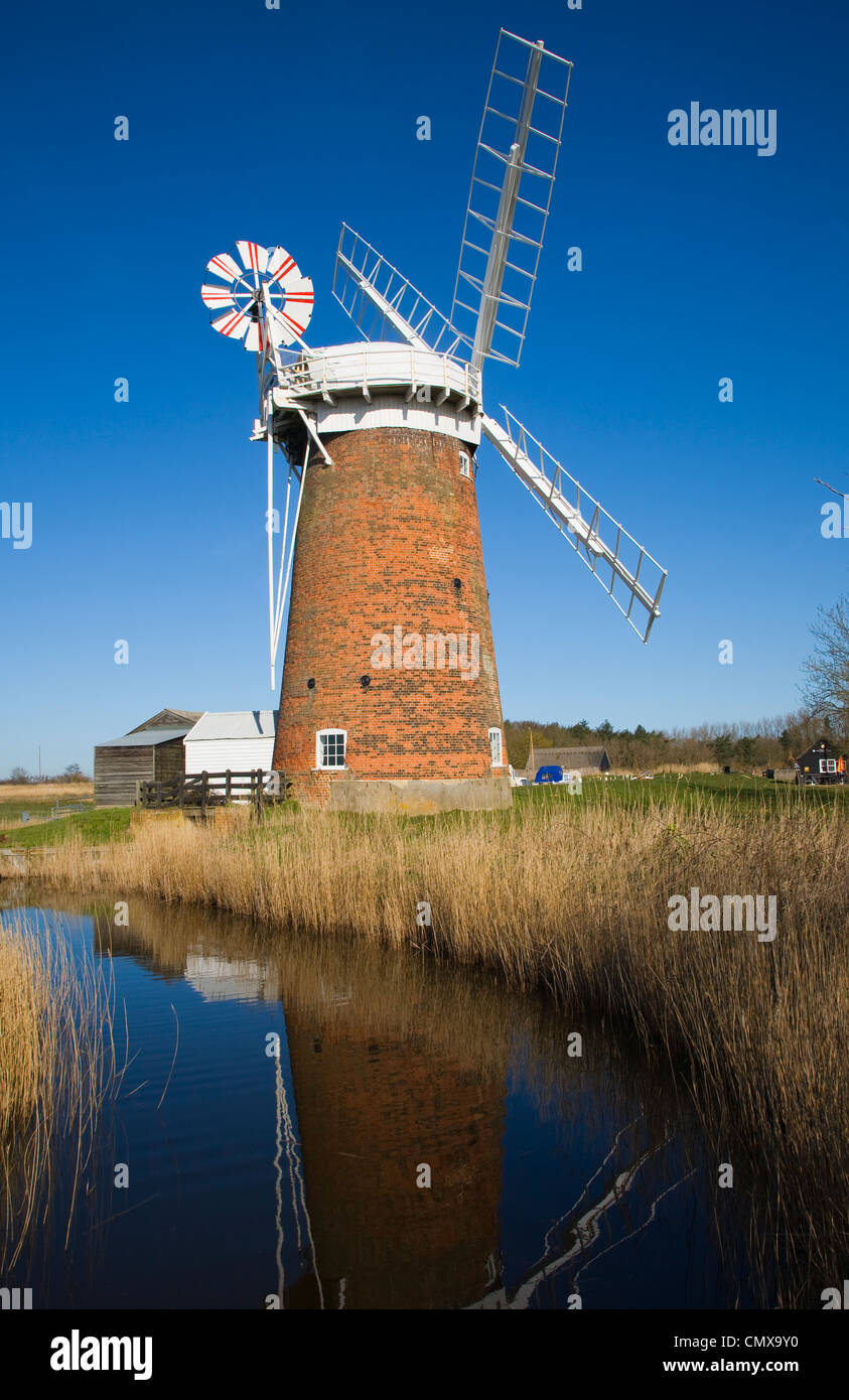 Horsey Mill Norfolk Broads Windmill High Resolution Stock Photography ...