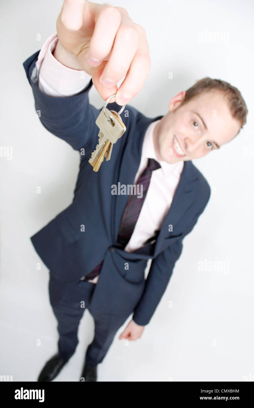 Real estate agent Stock Photo - Alamy