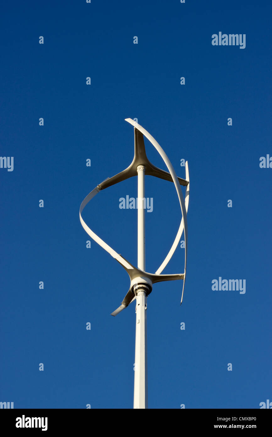 Vertical axis wind turbine Stock Photo - Alamy