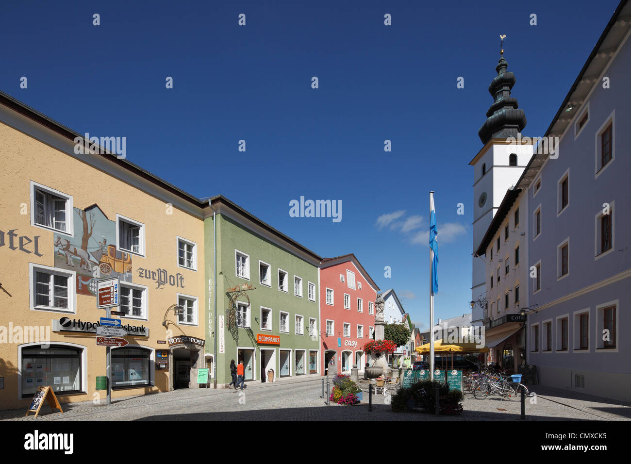 Germany, Bavaria, Upper Bavaria, Waging am See, Rupertiwinkel, View of ...