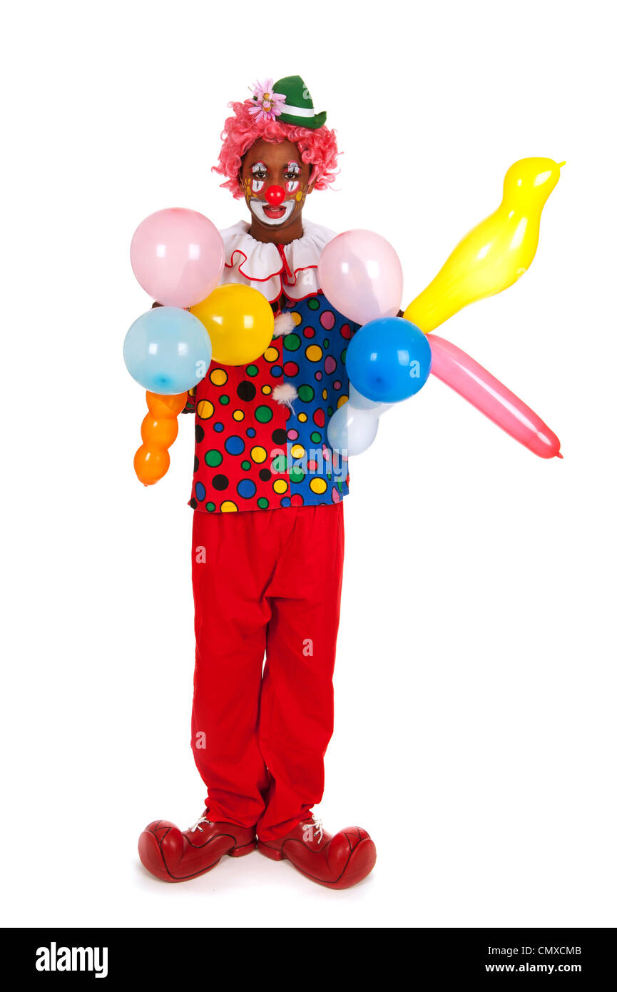 Black clown Cut Out Stock Images & Pictures - Alamy