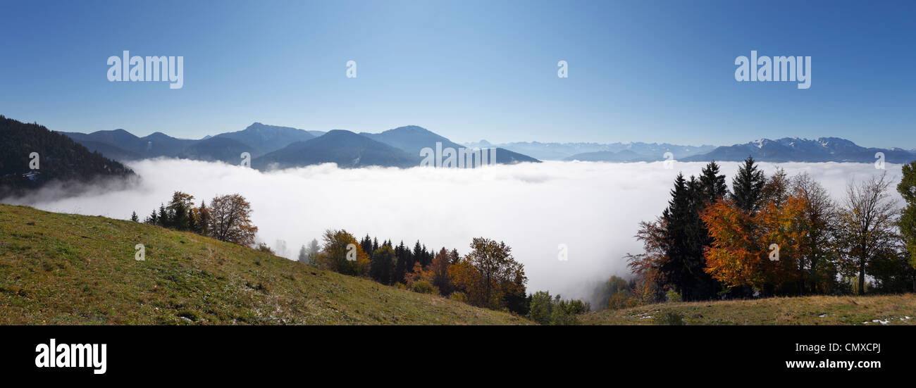 Germany, Bavaria, Upper Bavaria, View of mountains Stock Photo - Alamy