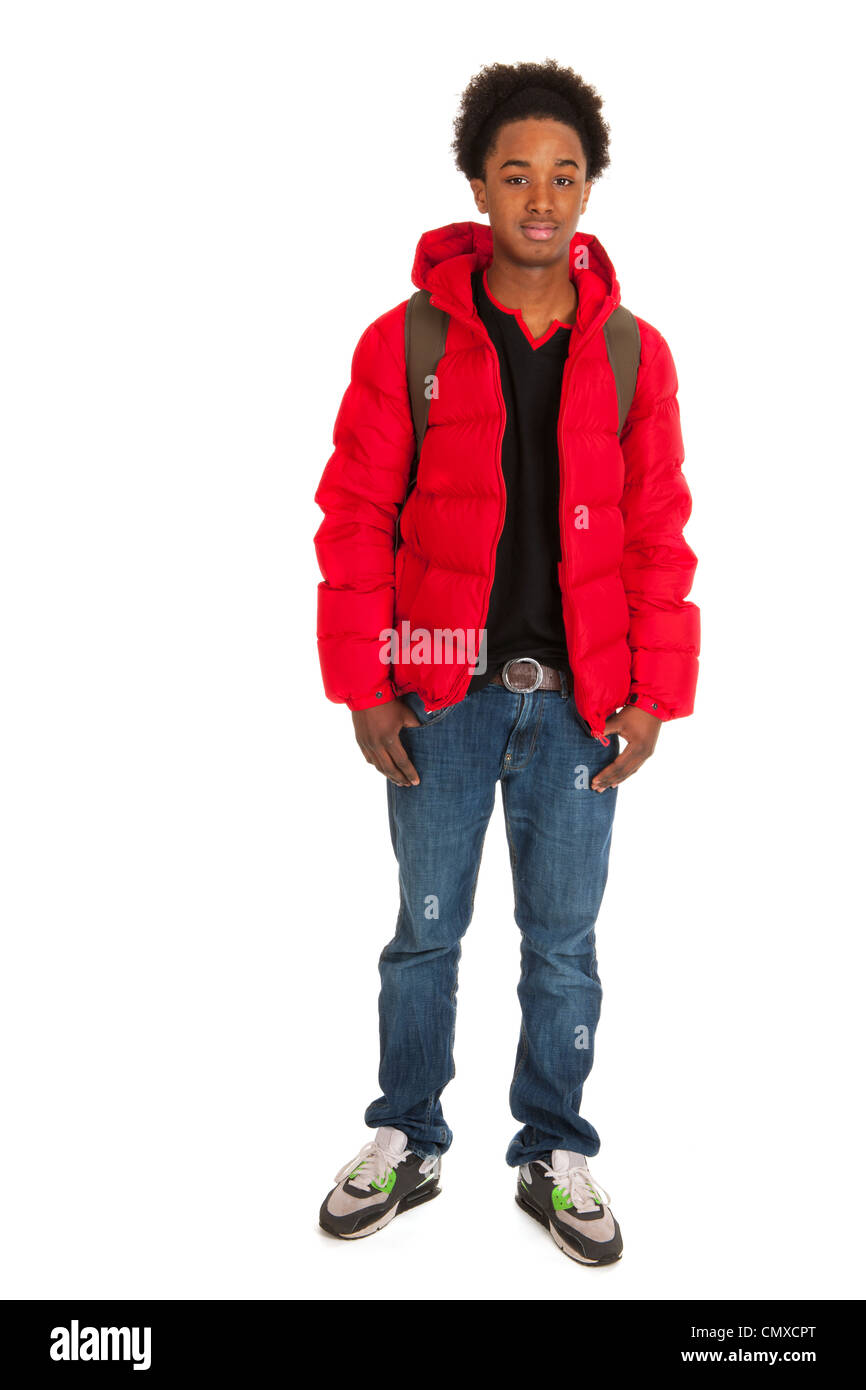 African school teen boy portrait Cut Out Stock Images & Pictures - Alamy