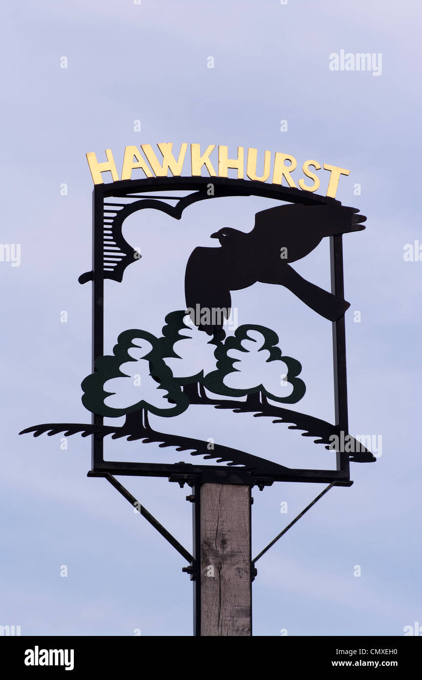 Kent village signs hi-res stock photography and images - Alamy