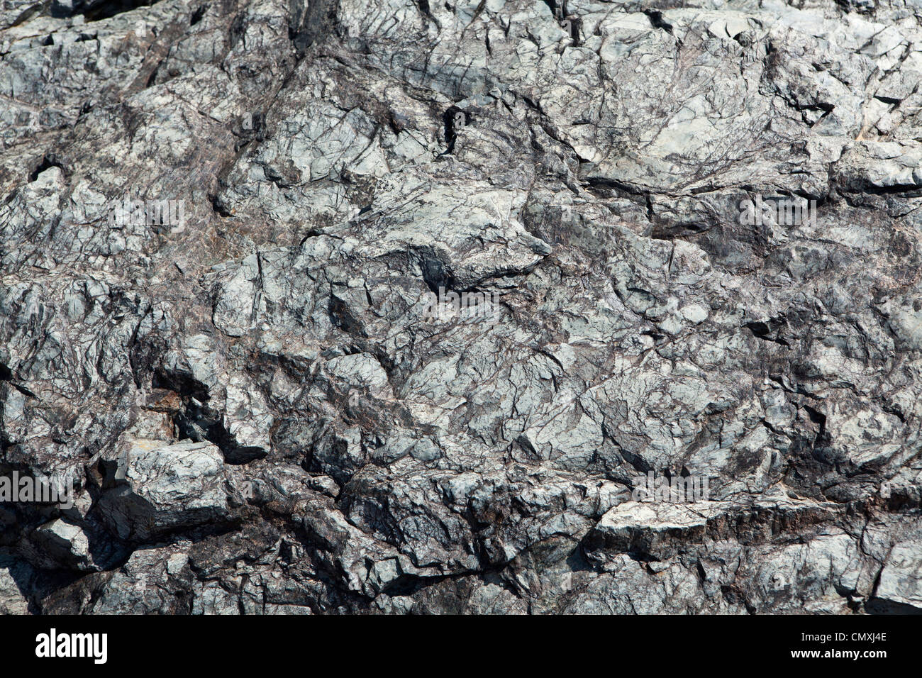 Pattern of basalt, Mongolia Stock Photo - Alamy