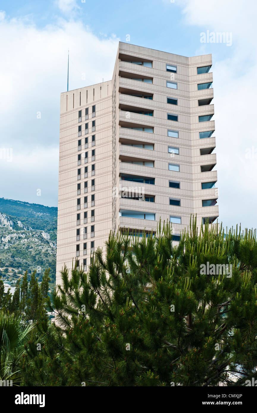 Tall high rise in Monaco Stock Photo - Alamy