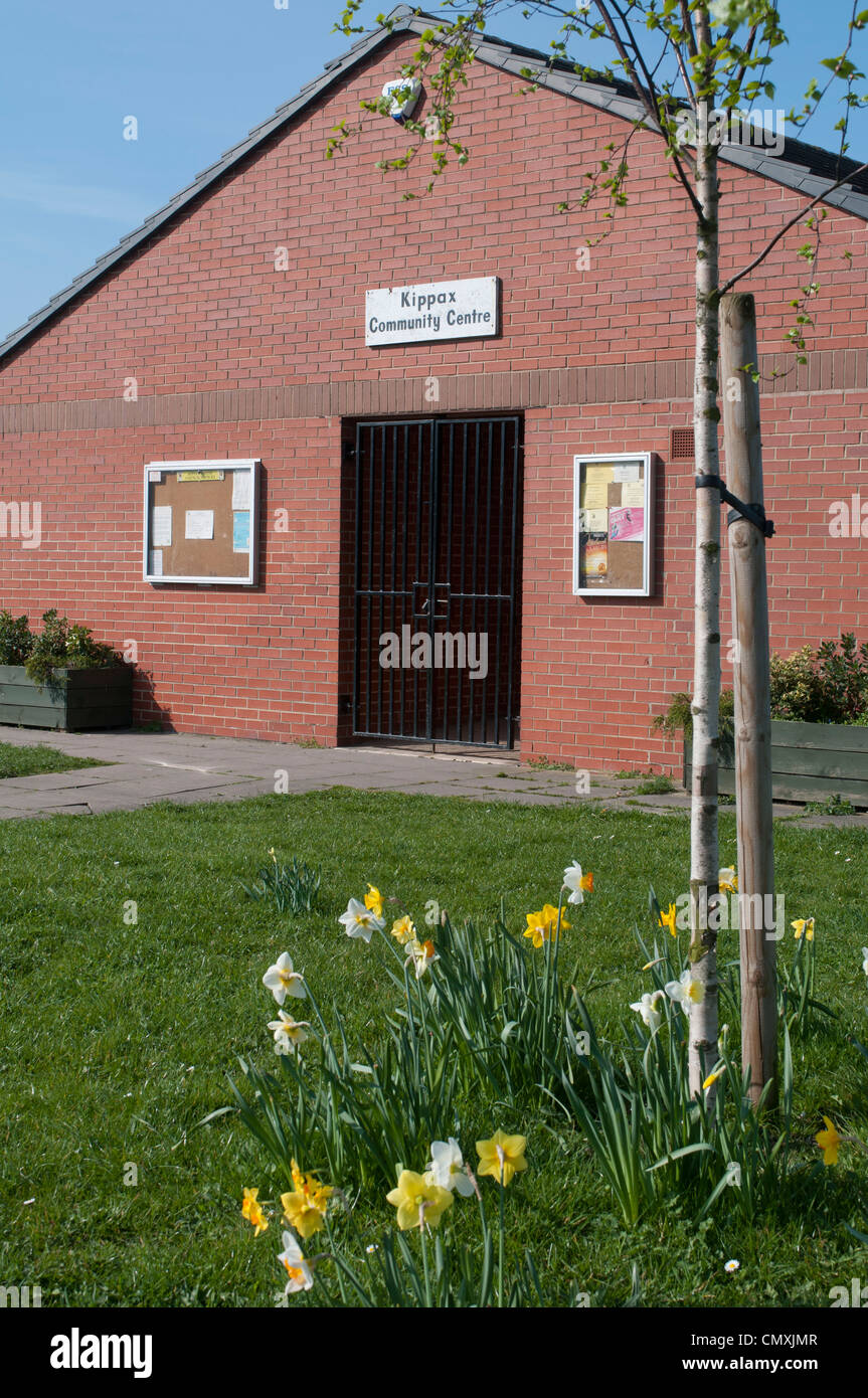 Kippax Community Centre in springtime Stock Photo - Alamy