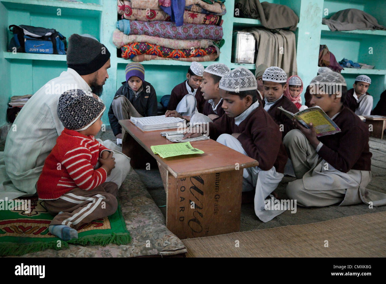 Madrasa Students, Madrasa Imdadul Uloom, Dehradun, India Stock Photo ...