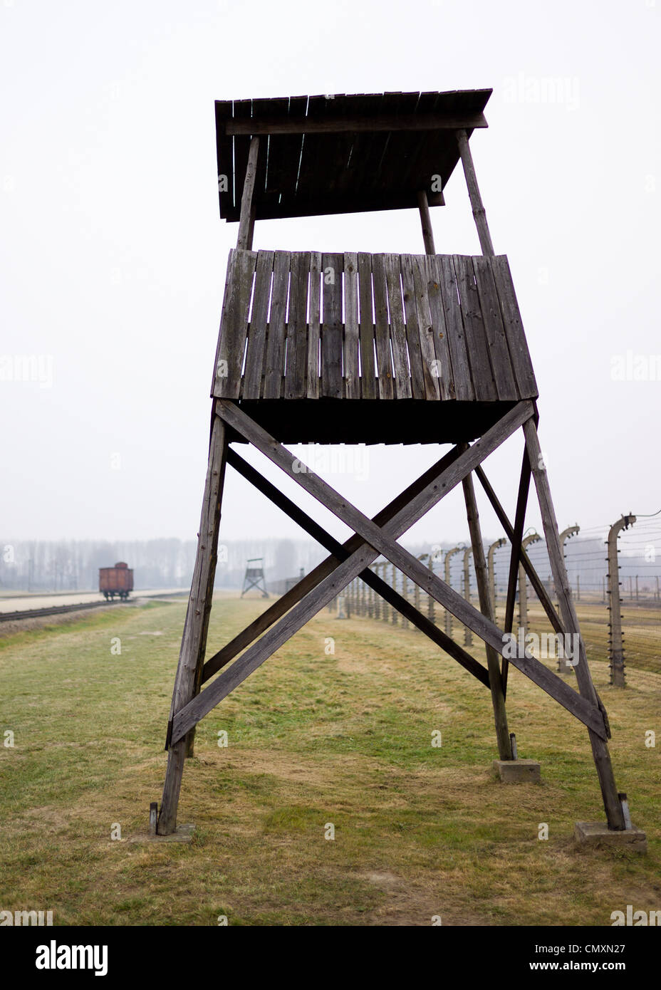 Ss nazi guard tower hi-res stock photography and images - Alamy