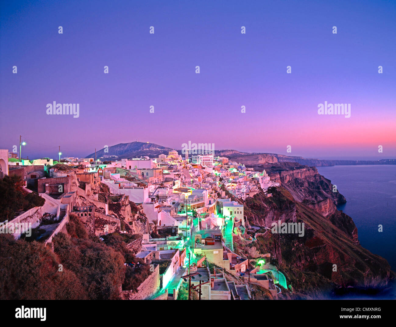 Vulcano santorini hi-res stock photography and images - Alamy