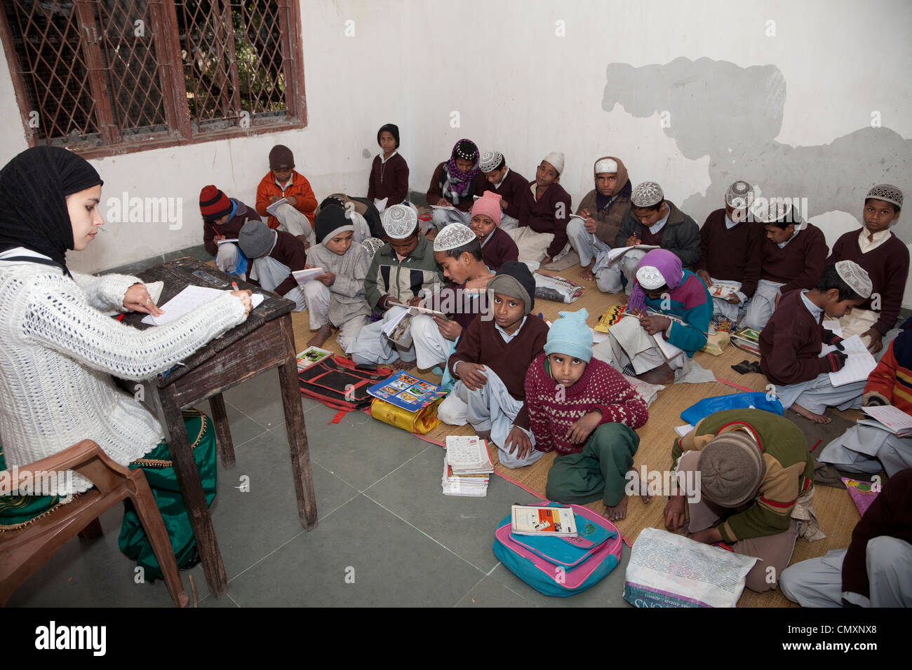 Madrasa and students hi-res stock photography and images - Alamy