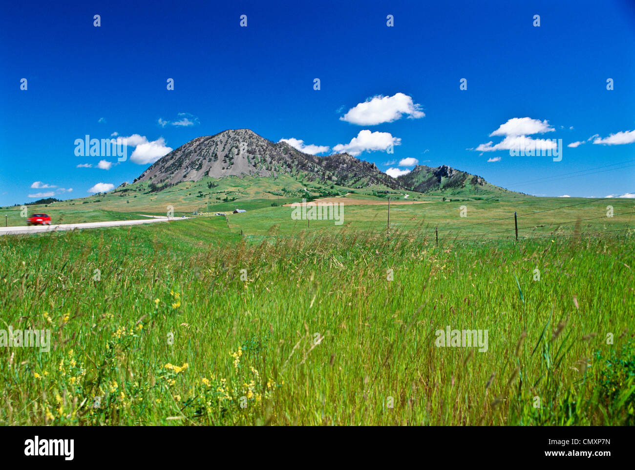 Bear Butte is a geological laccolith feature located near Sturgis ...