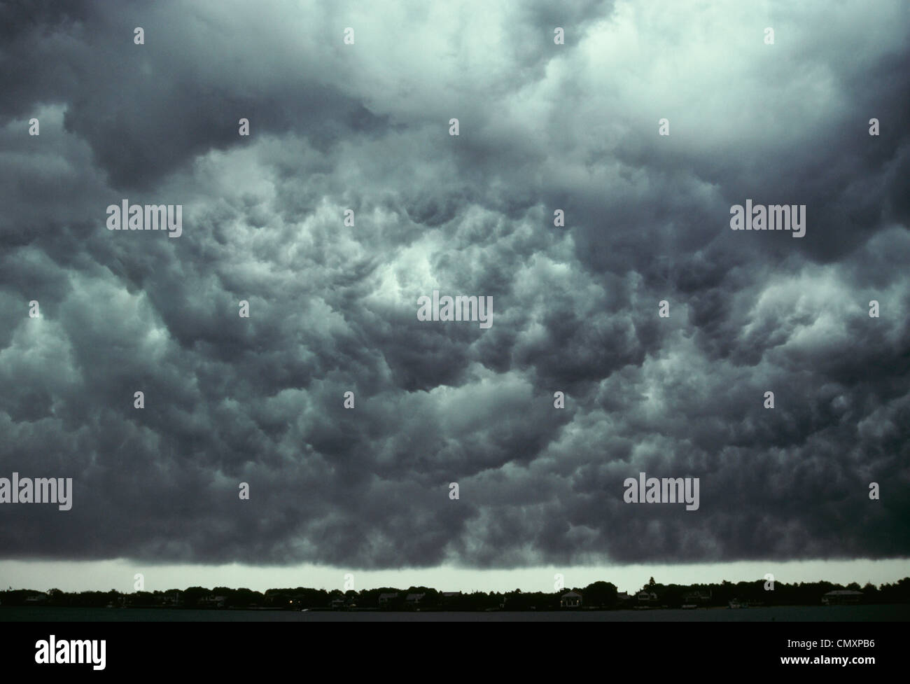 Threatening gray storm clouds, USA Stock Photo - Alamy