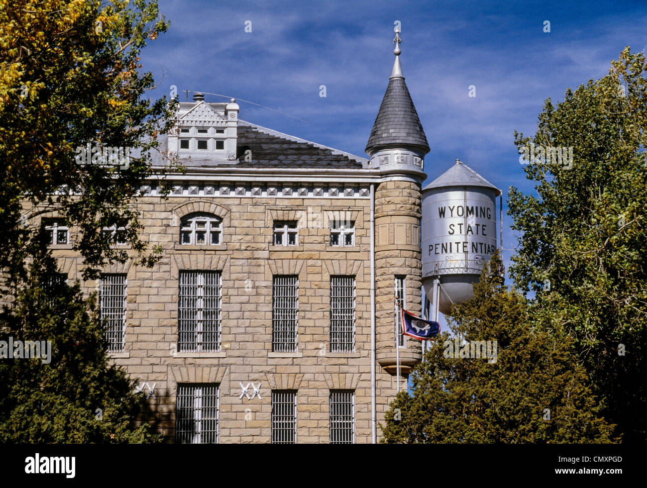 The Wyoming Frontier Prison, Rawlings, WY Stock Photo - Alamy