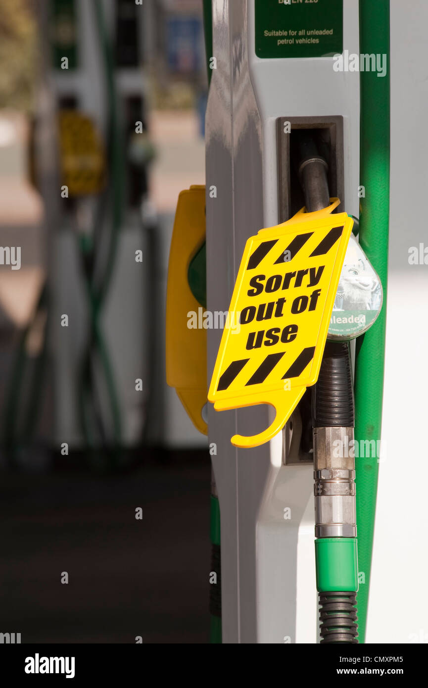 Petrol and diesel pumps closed as filling station runs out of fuel ...