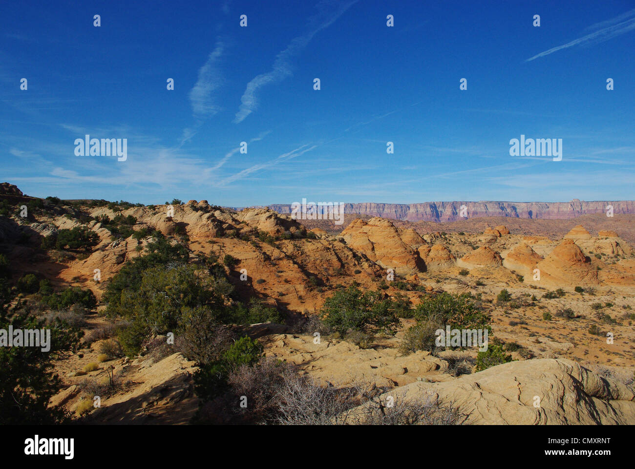 Orange rock hills in Northern Arizona Stock Photo - Alamy