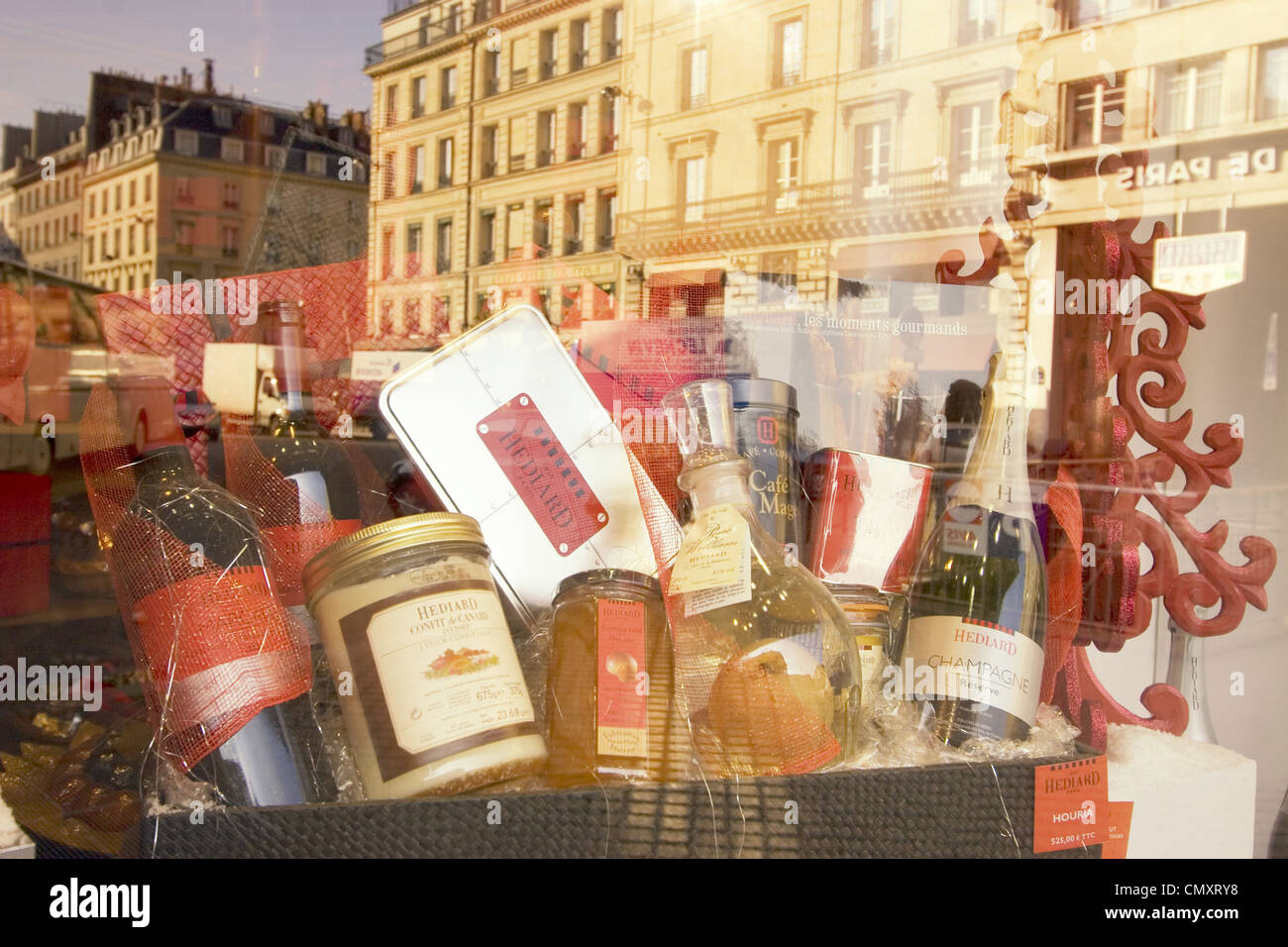 Paris France Place la Maleine Hediard gourmet shop Stock Photo - Alamy