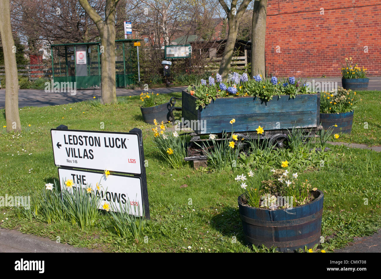 Ledston Luck in springtime Stock Photo - Alamy