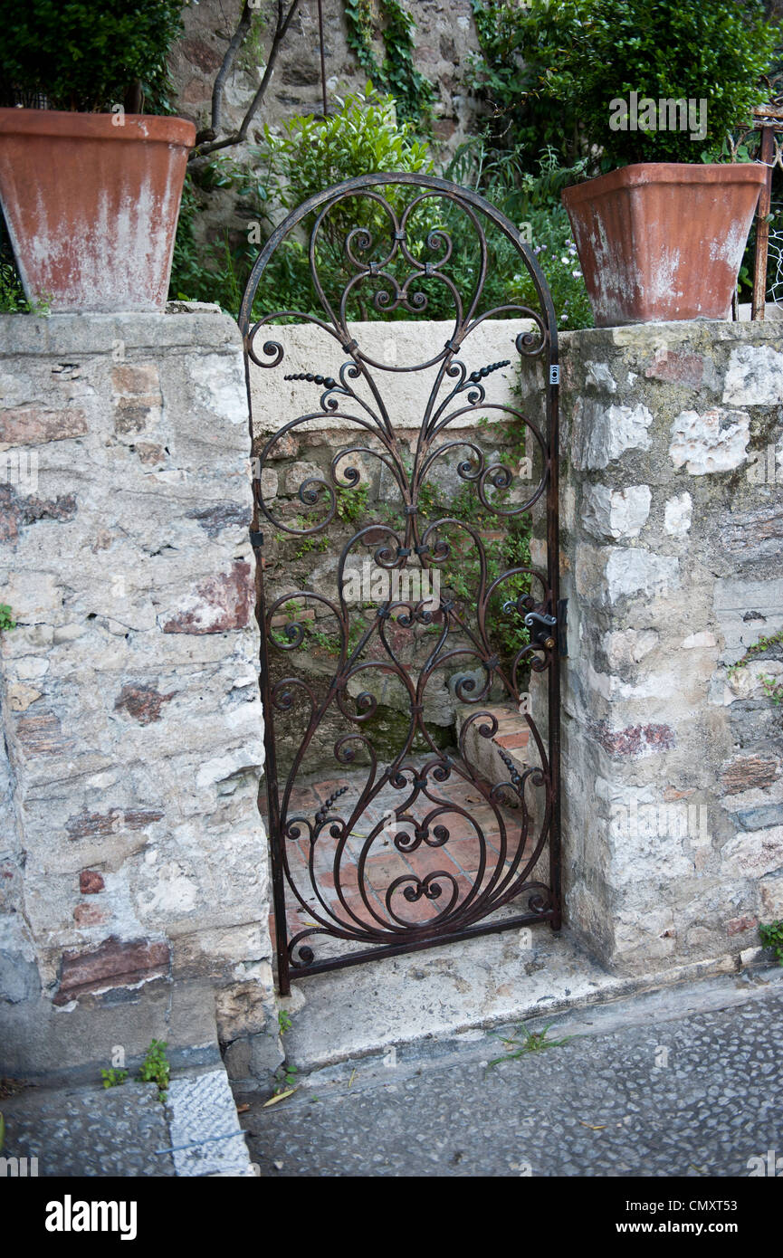 A vignette design on a residential building Stock Photo - Alamy