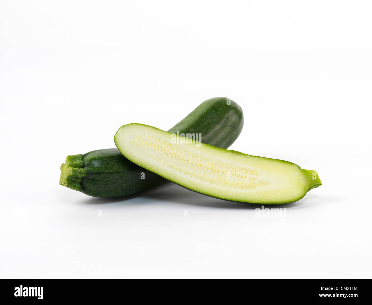 Zucchini half hi-res stock photography and images - Alamy