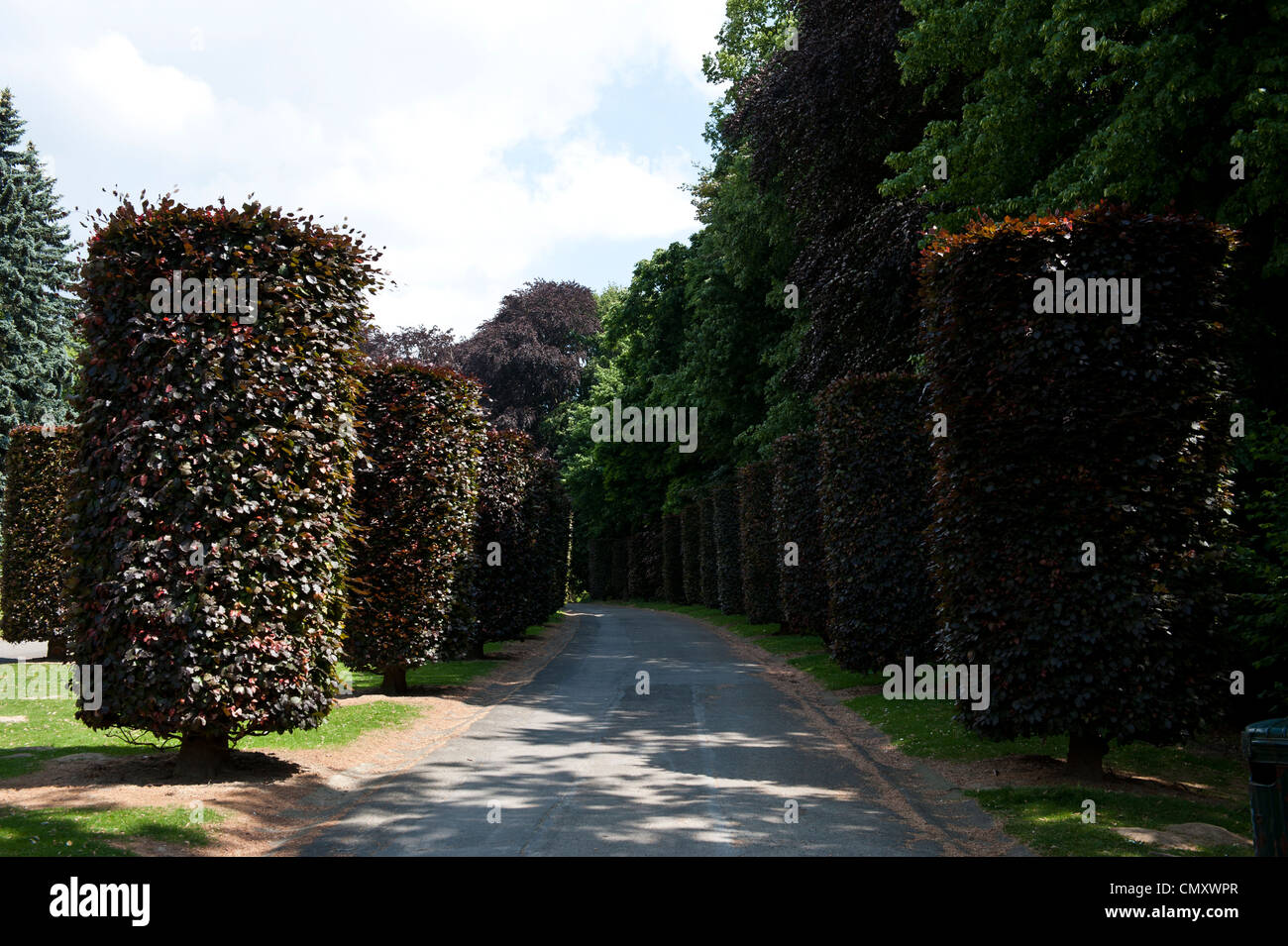 Landscape around The Atomium Stock Photo - Alamy