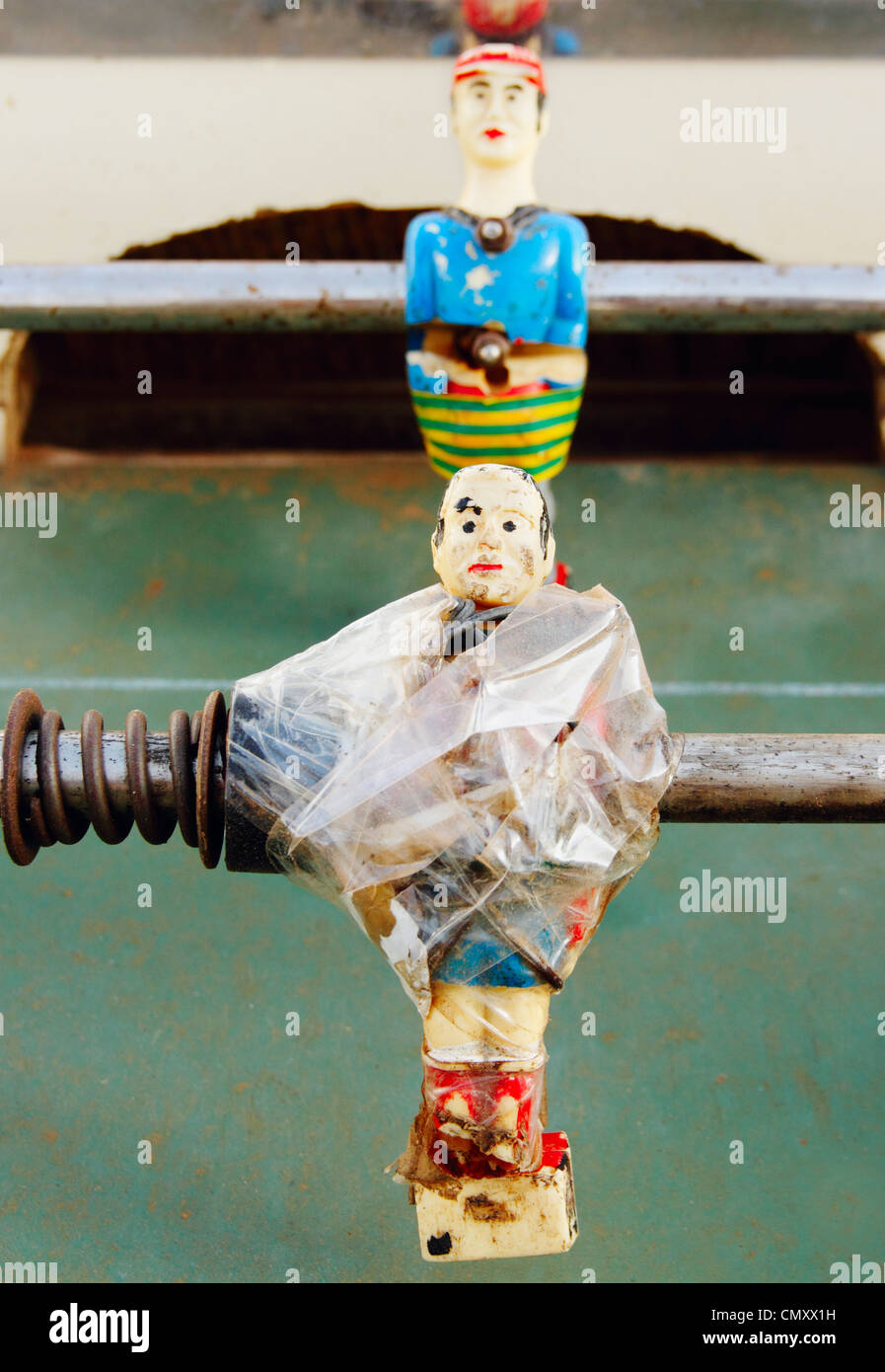 Broken table football hi-res stock photography and images - Alamy