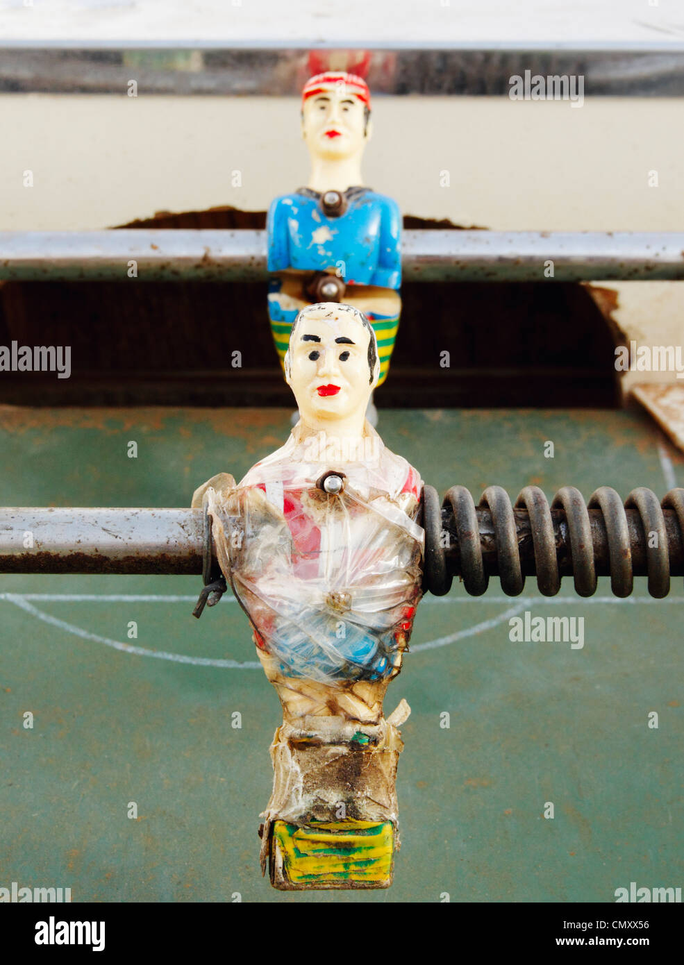 Broken table football hi-res stock photography and images - Alamy