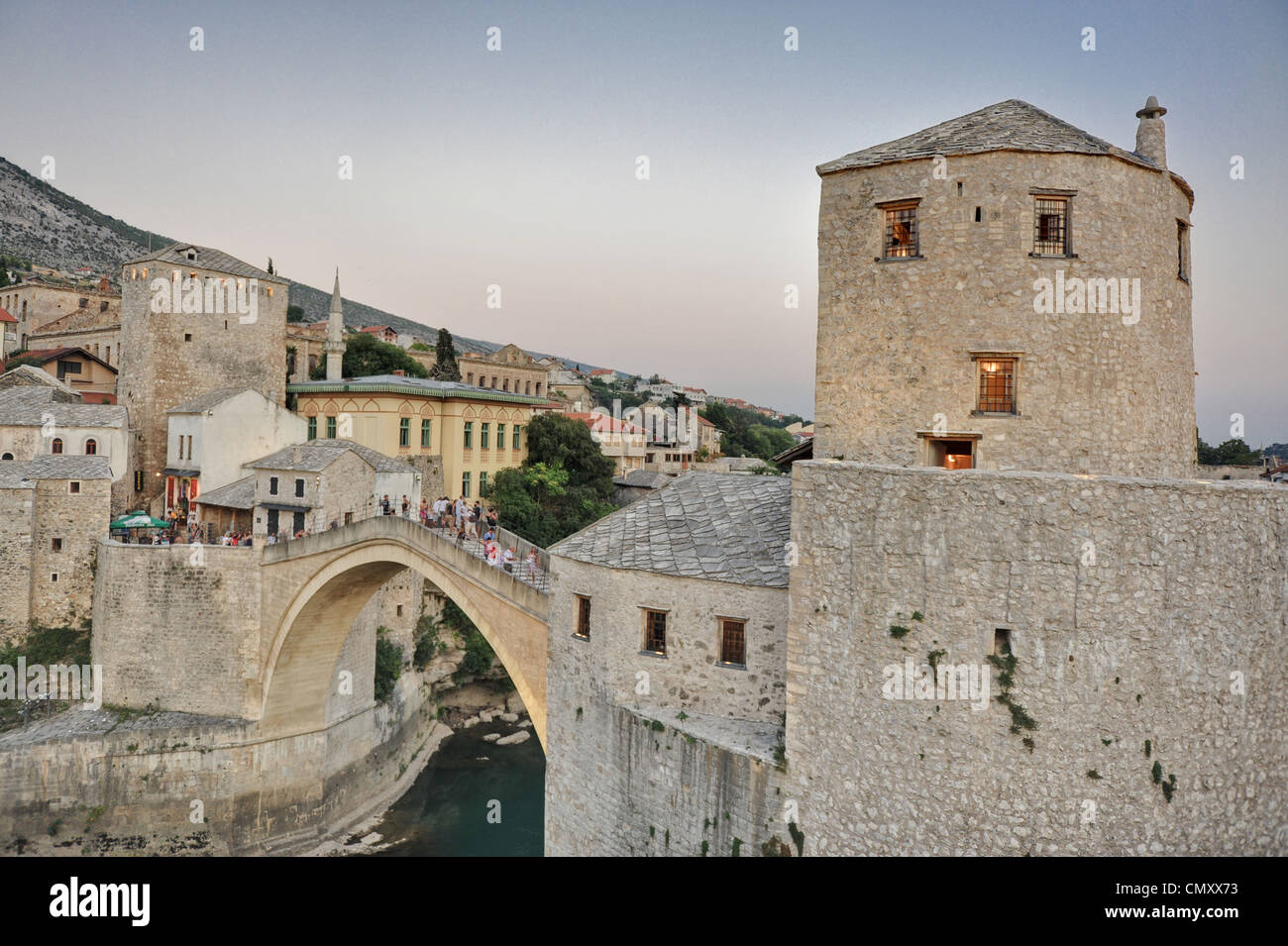 Mostar bridge destroyed hi-res stock photography and images - Alamy