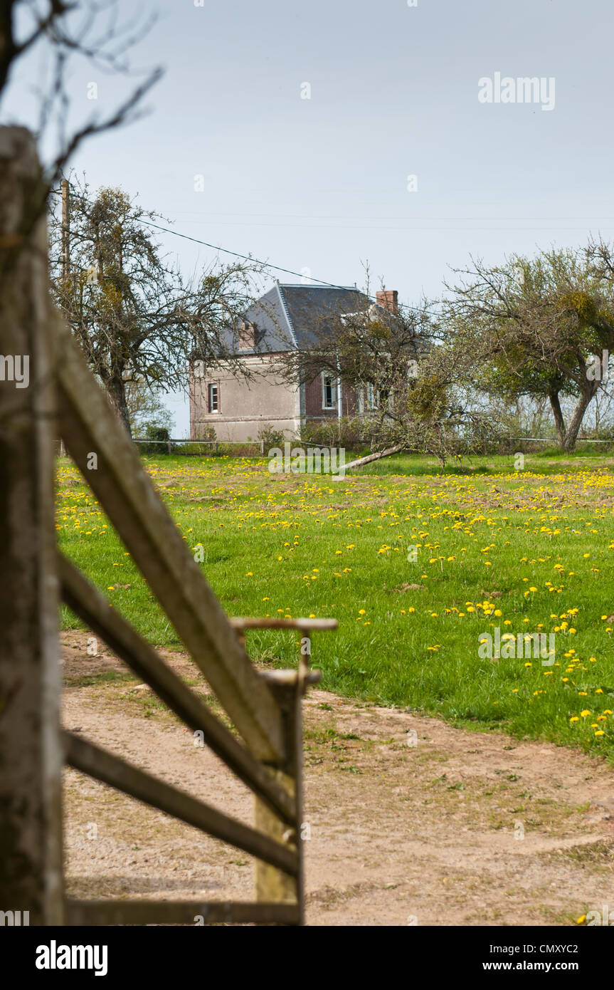 Champ-Haut small french village, basse-normadie, France, Europe Stock ...