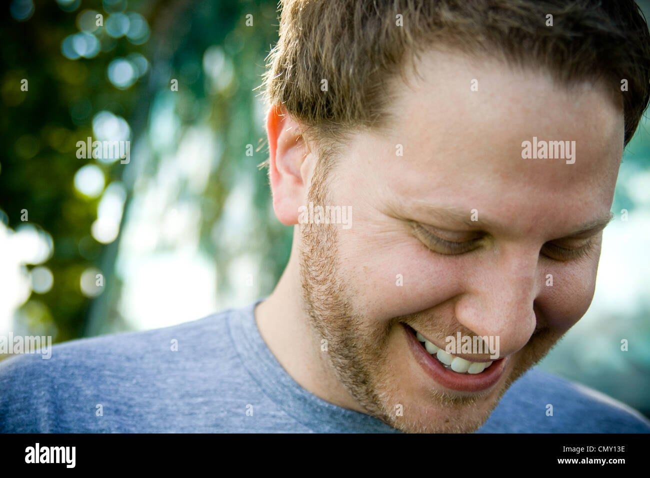 Canadian man laughing hi-res stock photography and images - Alamy